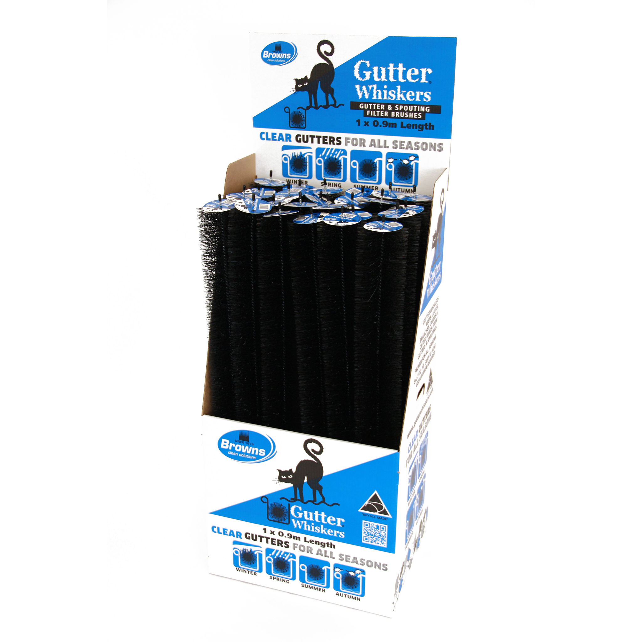 Gutter Whiskers - Fix Blocked Gutters Fast! Gutter Filter | Brownbrush